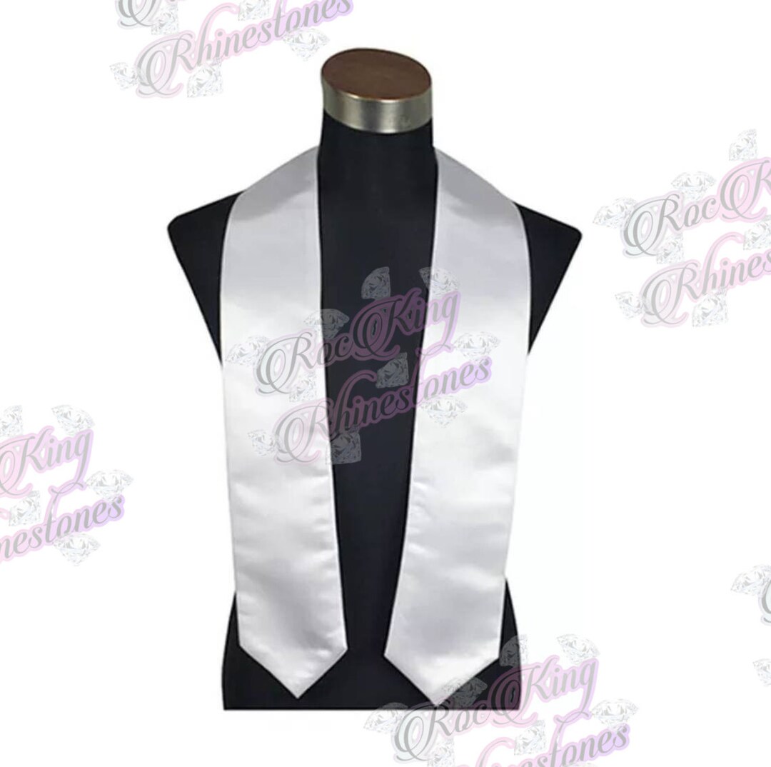 Sublimation Blank/stoles/white Graduation Stoles/memorial Stoles ...