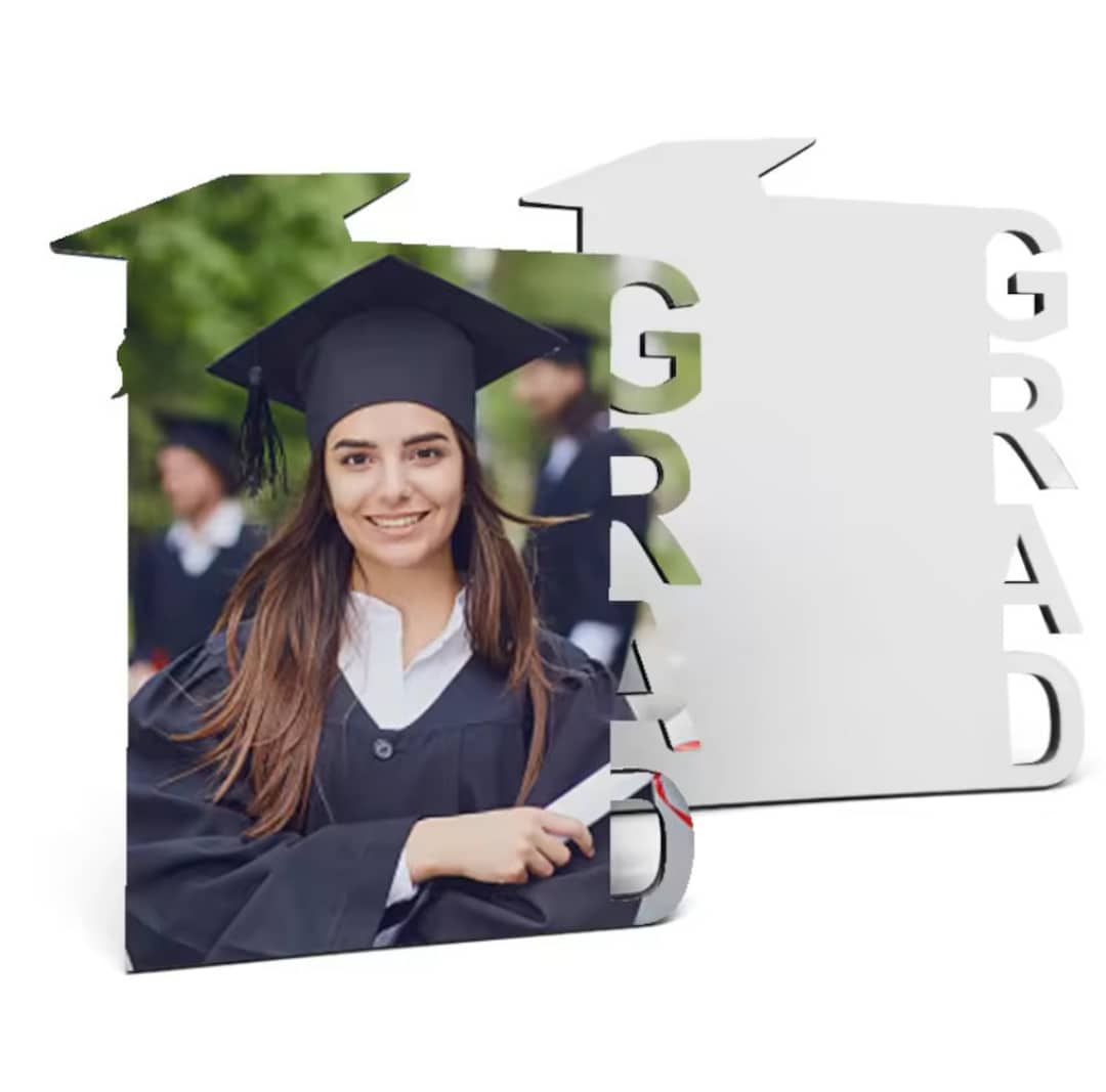 Graduation Custom Photo Frame DIY Grad MDF Sublimation - Etsy