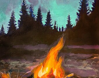 Fireside Art | Etsy