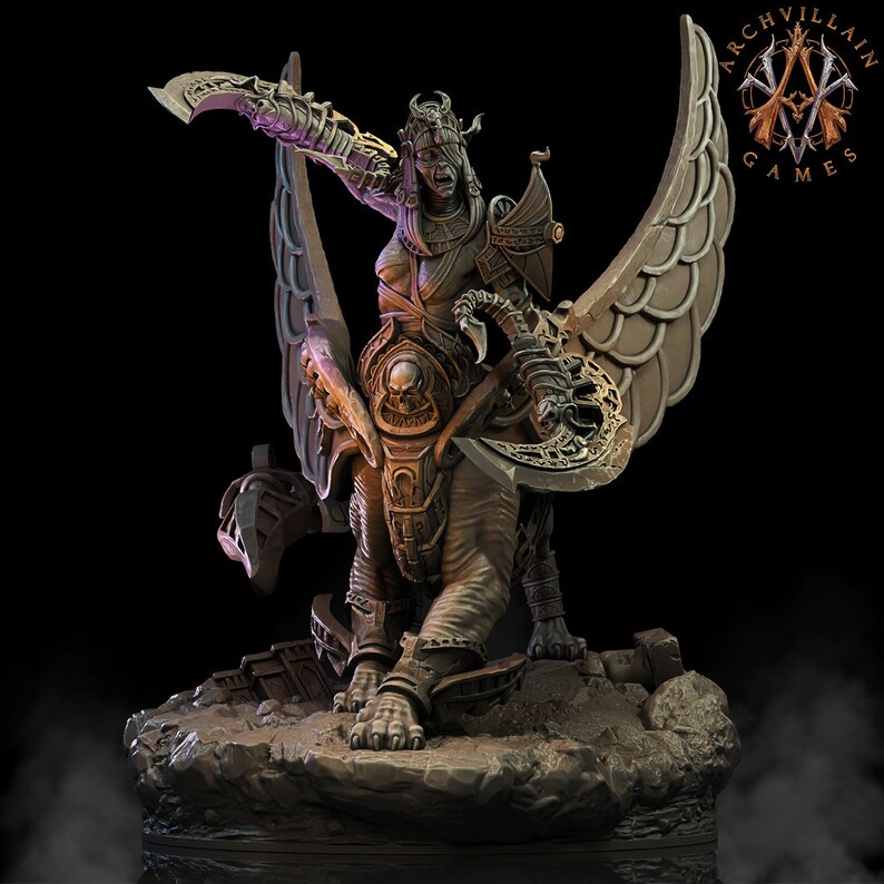 28mm Sphinx Eternal D&D Pathfinder Warhammer WH40K | Etsy