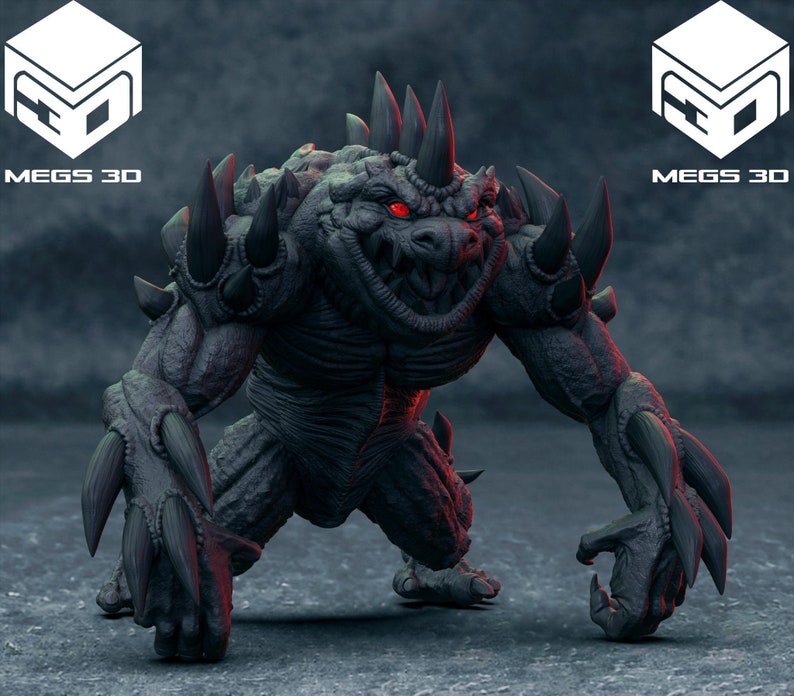 Death Slaad Miniature Pose 1 D&D Pathfinder France | Etsy