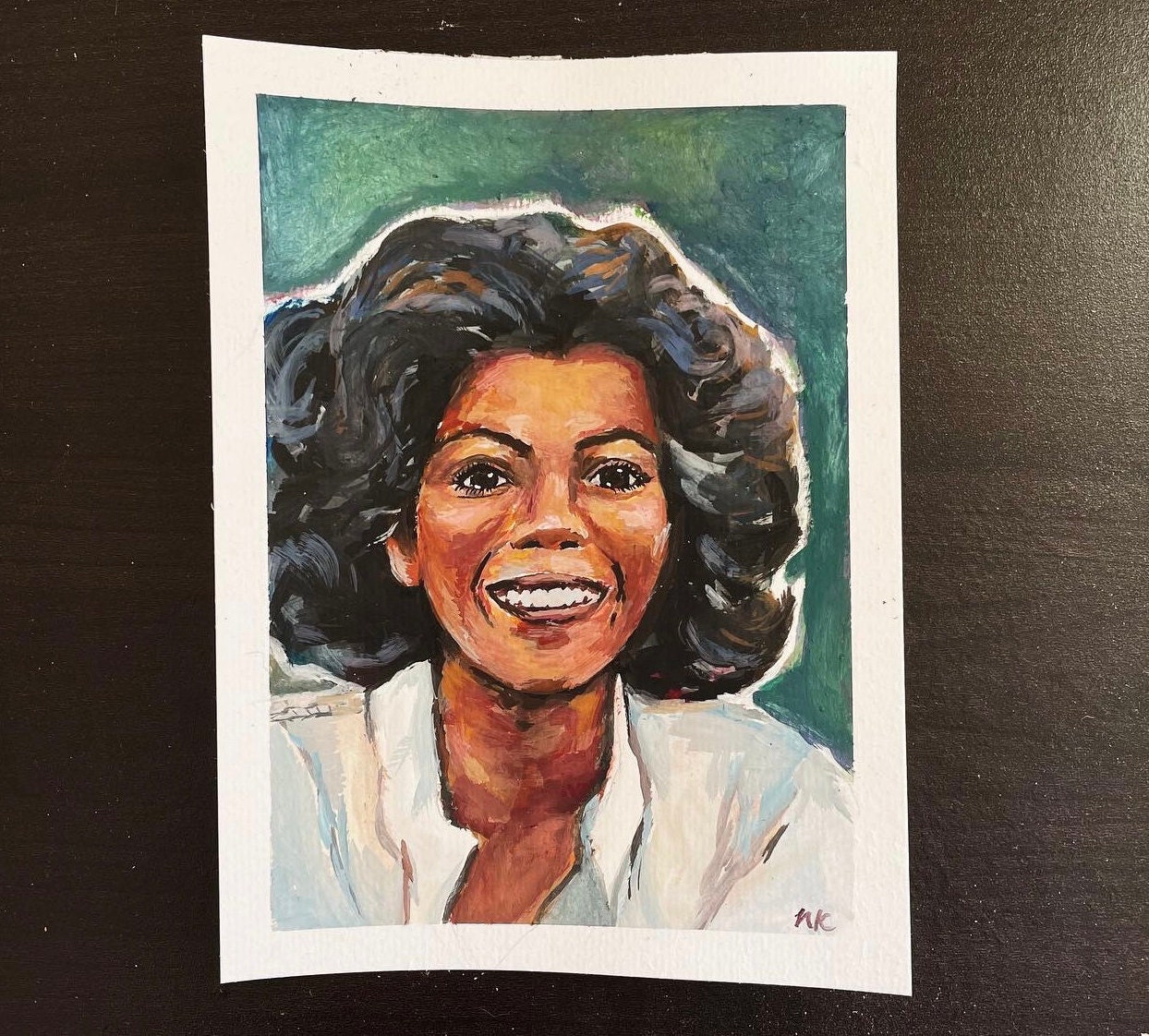 Wilma Rudolph As A Child In Color