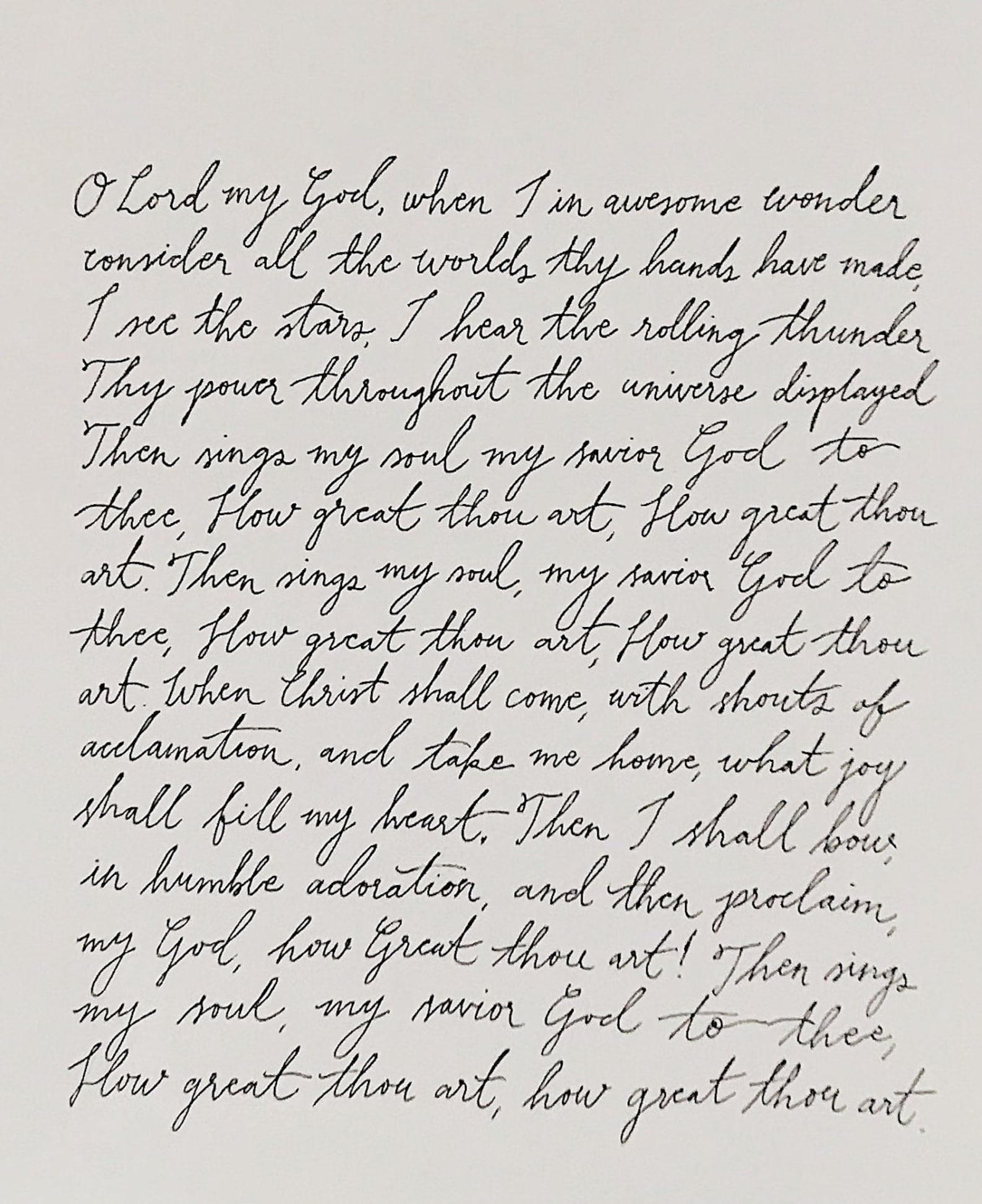 Handwritten Lyrics on Paper | Etsy