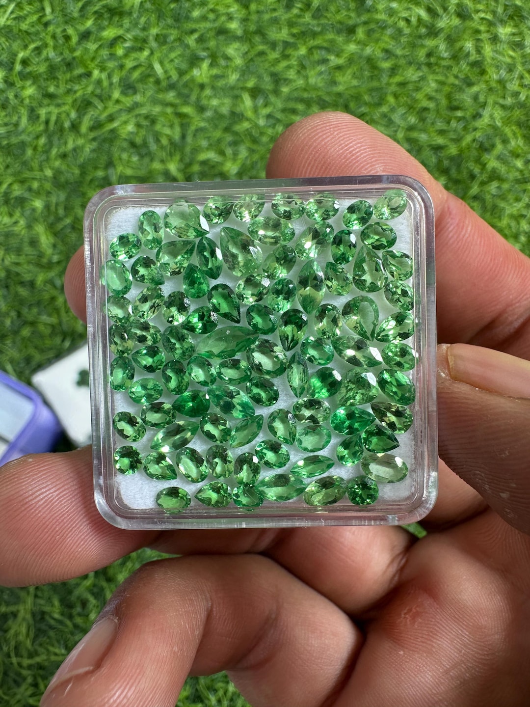 Rare Neon Green Natural Tsavorite Garnets Lots 15,carats Good Quality ...