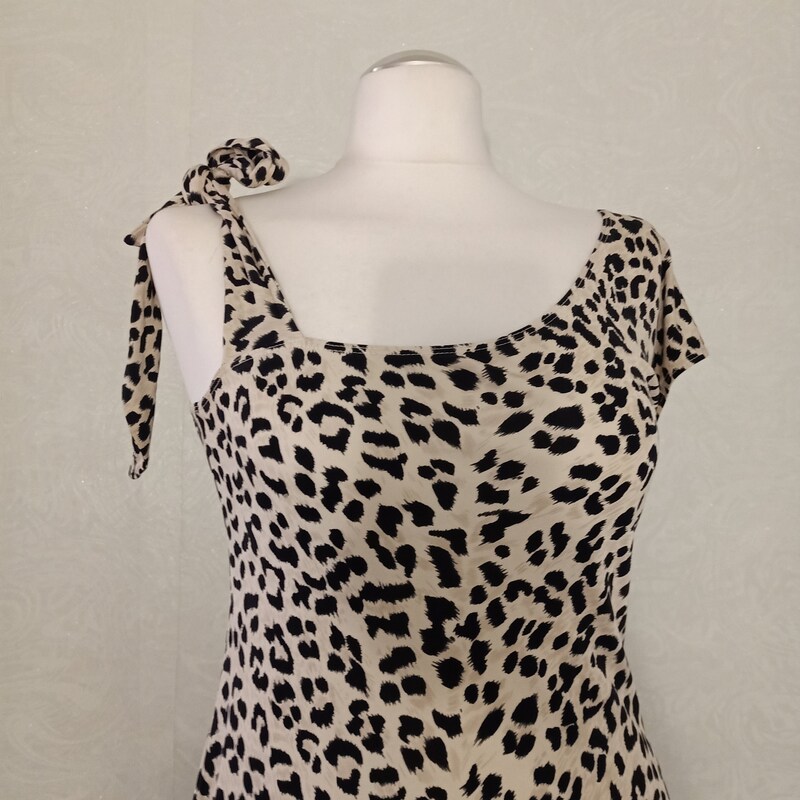 Leopard Print Summer Dress - Etsy