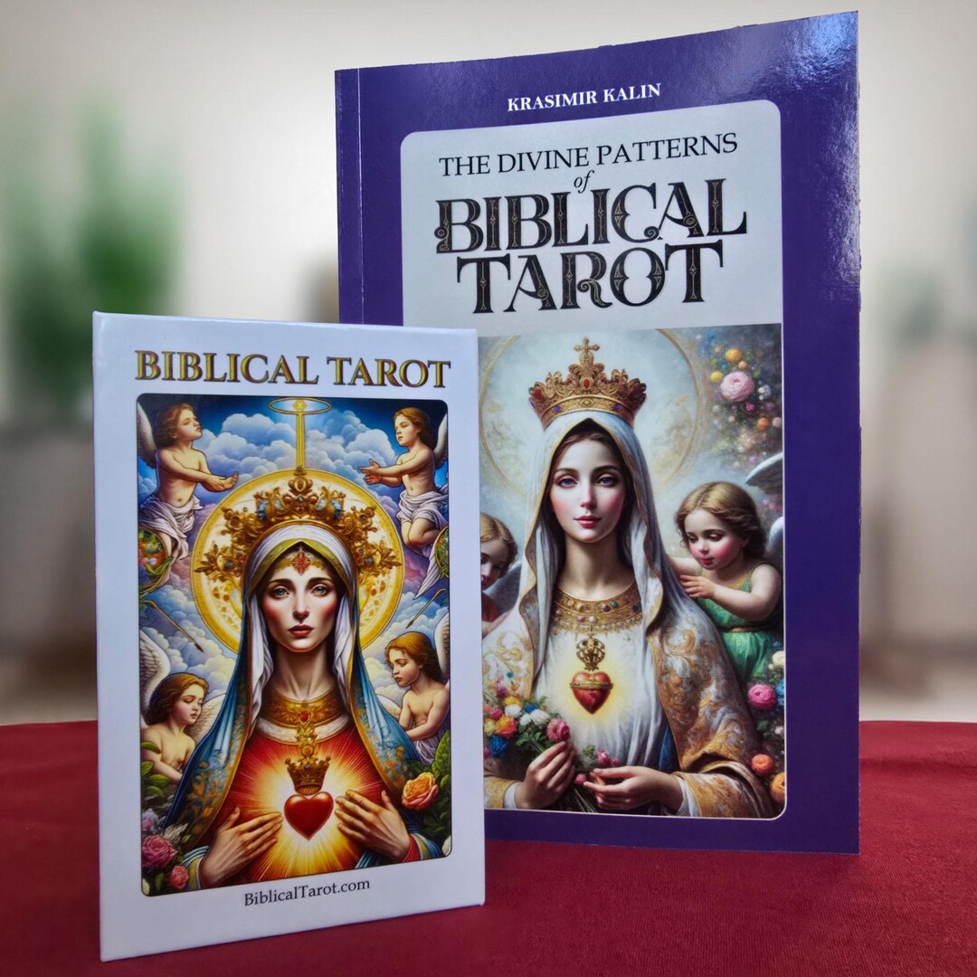 BUNDLE and SAVE - Biblical Tarot Deck: A 78-card Deck + the Book " the ...