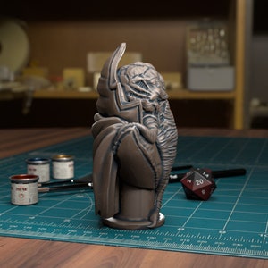 Brainflayer Bust - Resin Miniature | Fantasy Tabletop Games | Dnd ...
