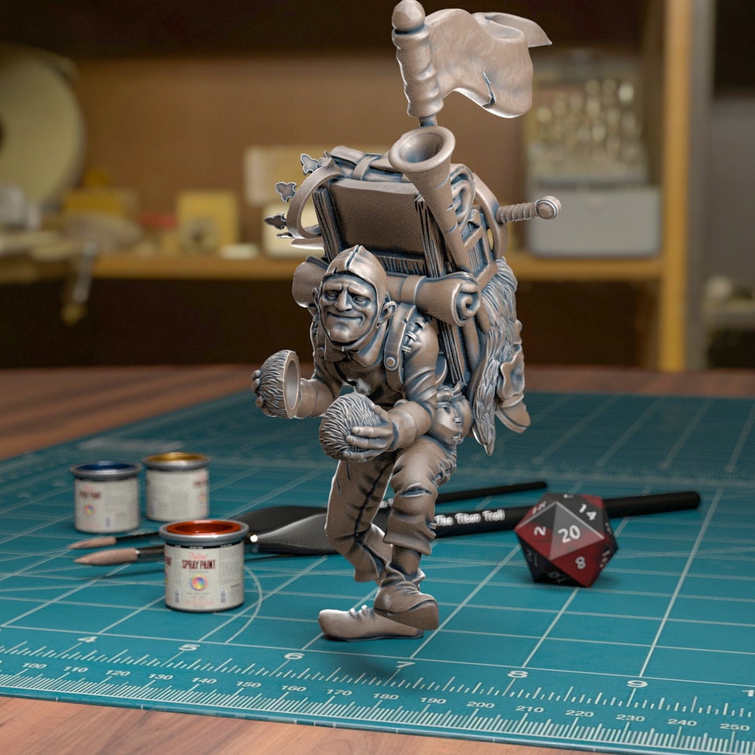 Patsy Monty Python Resin Miniature Fantasy Tabletop - Etsy