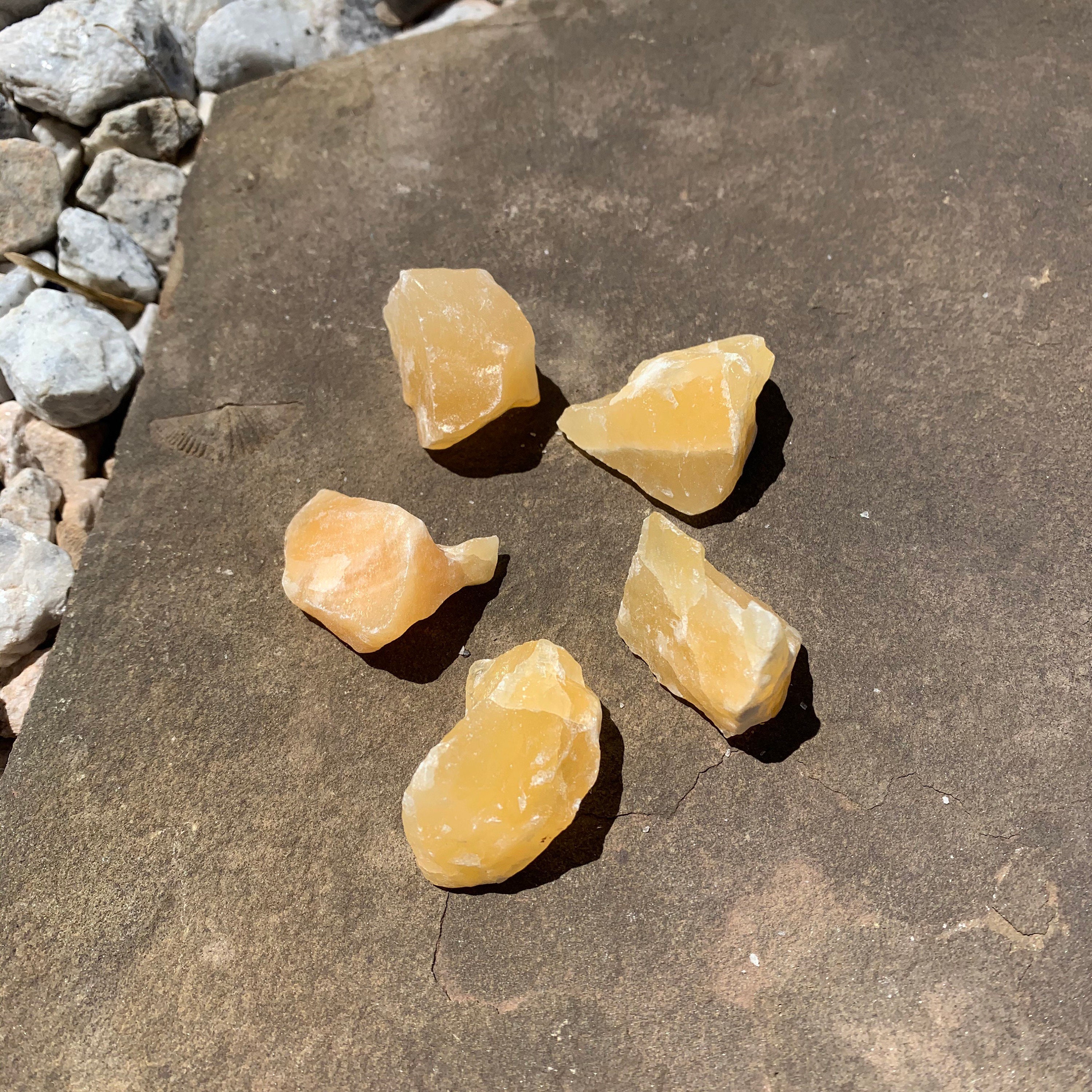 Raw Orange Calcite | Etsy
