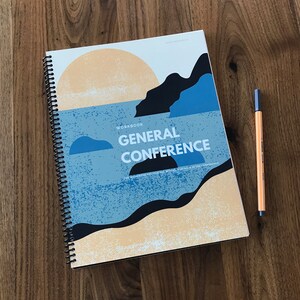 DOWNLOAD General Conference Workbook - Beach Design - Etsy