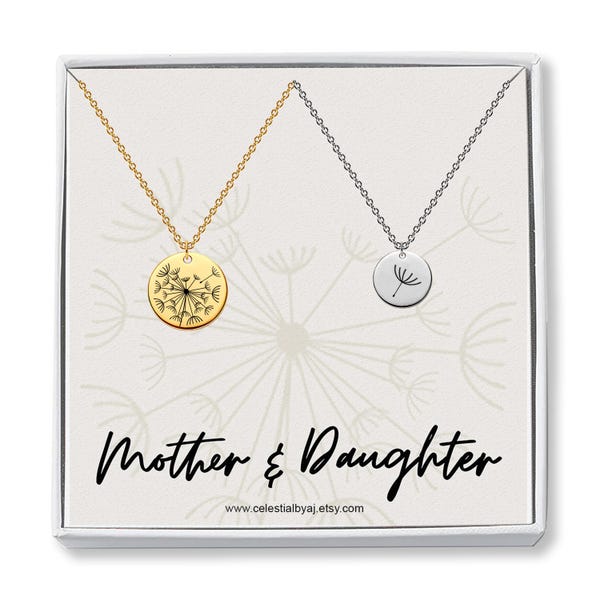 Mothers Day Mother and Daughter Jewelry - Etsy