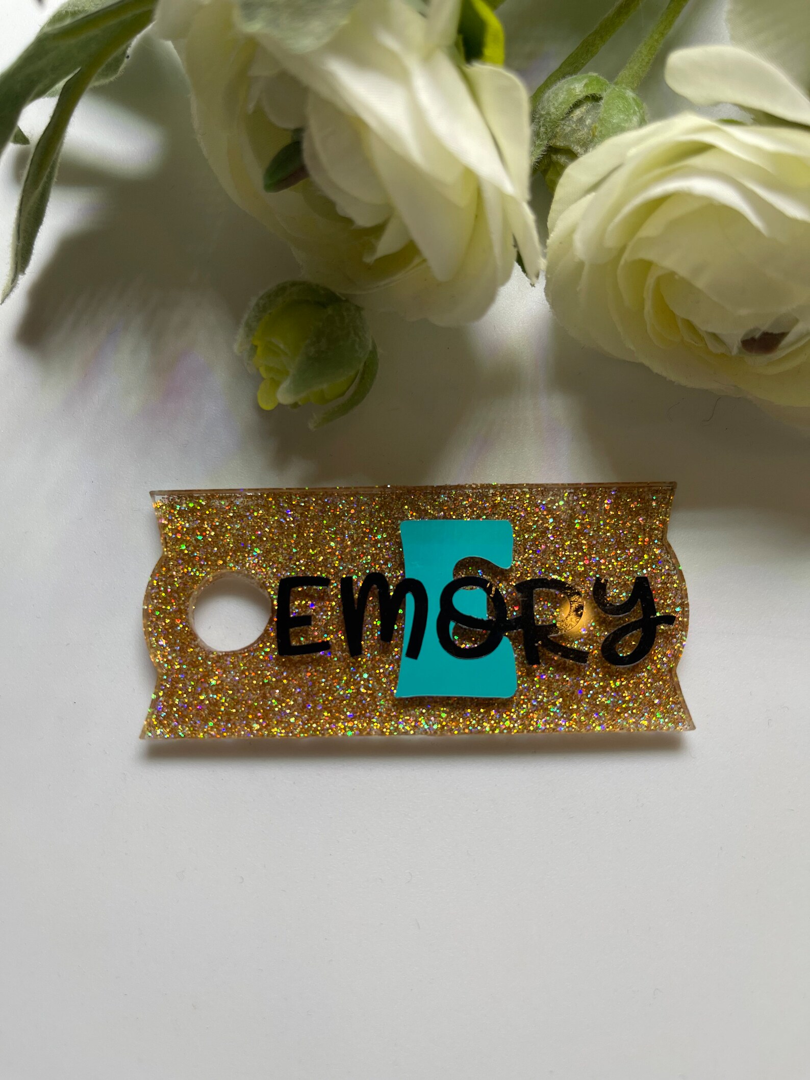 30/40oz Personalized Tumbler Tag, Name Tag, Tag for Tumbler Lid ...