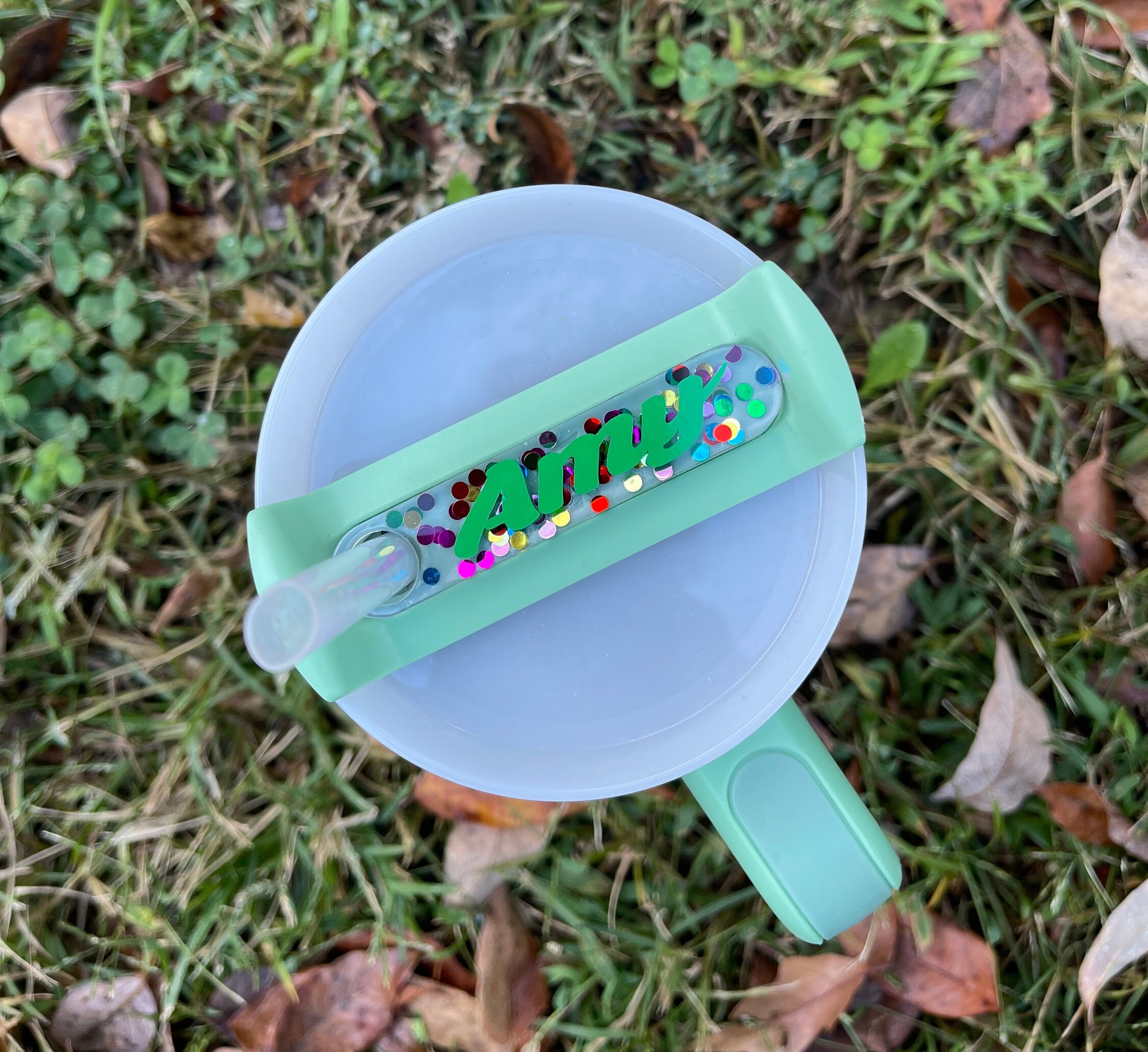 30/40oz Personalized Tumbler Tag, Name Tag, Tag for Tumbler Lid ...