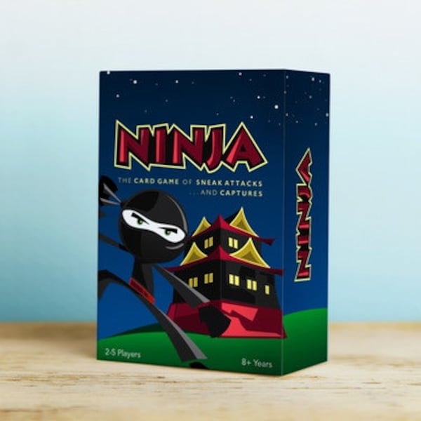 Ninja Card Game - Etsy