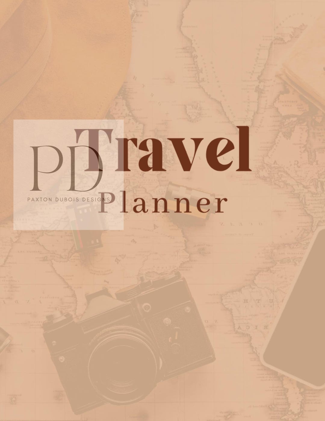 Editable Travel Planner Journal - Etsy