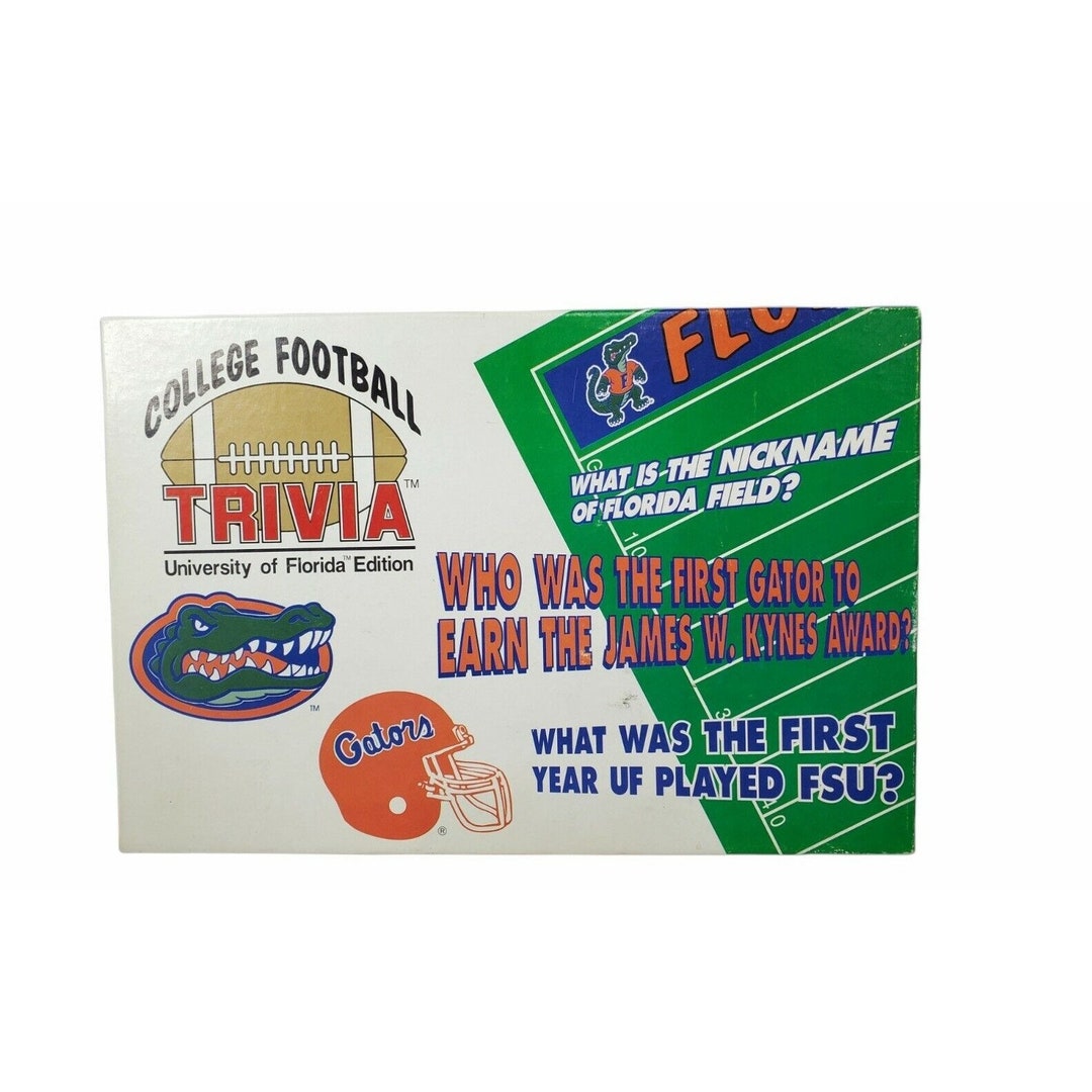 Vintage 1995 FSU Trivia Board Game Florida State Seminoles College ...
