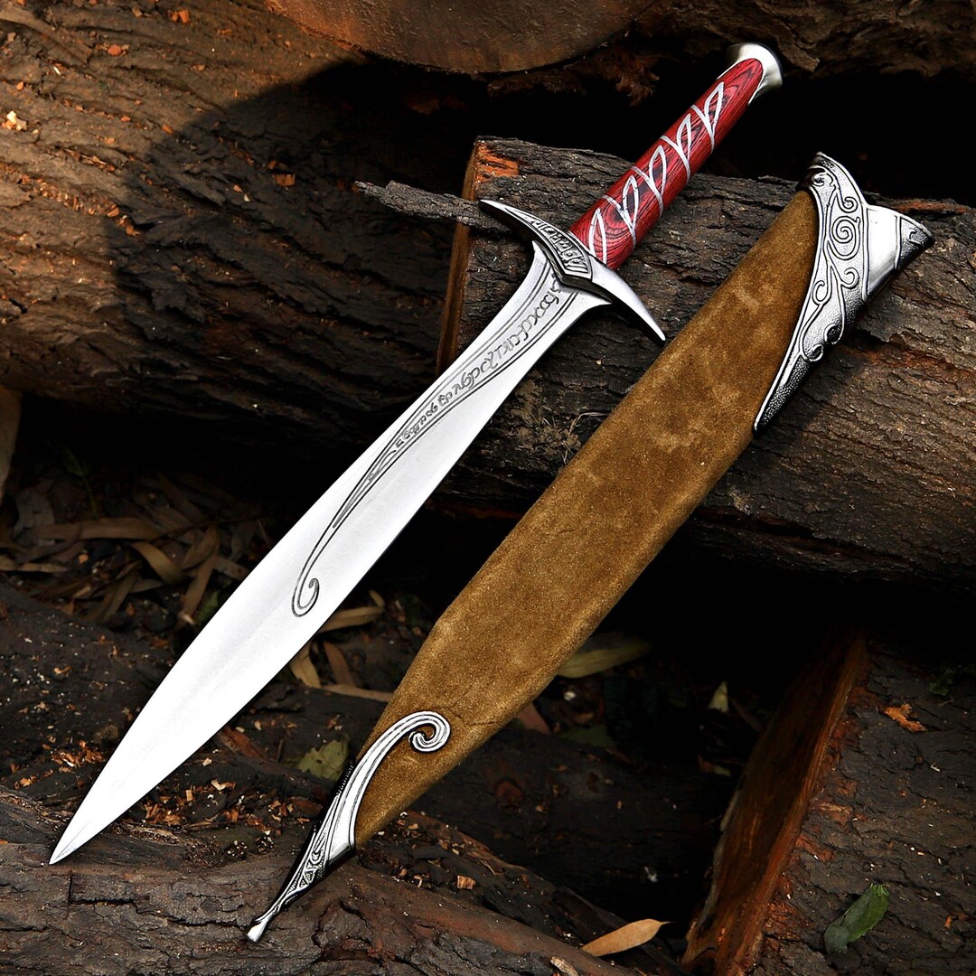 Viking Sword, Damascus Sword, Decorative Sword, Fantasy-inspired Decor ...
