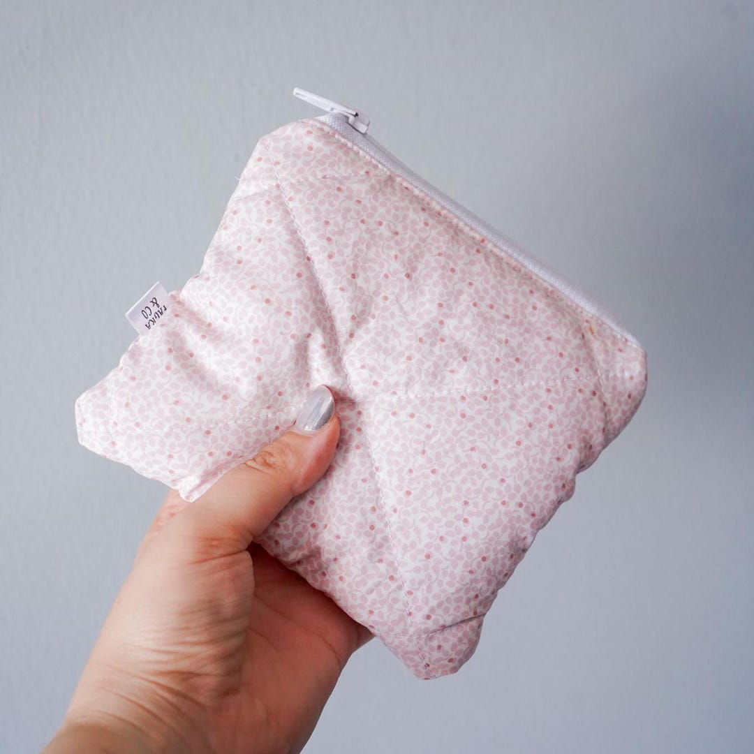 Handmade Quilted Flat Pouch Flat Pouch Flat Case Quilted Case - Etsy