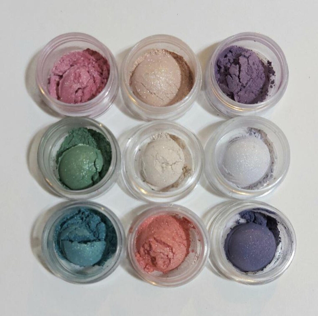 Natural Mineral Eyeshadow Gift Set for Hazel Eyes Vegan, Cruelty-free ...