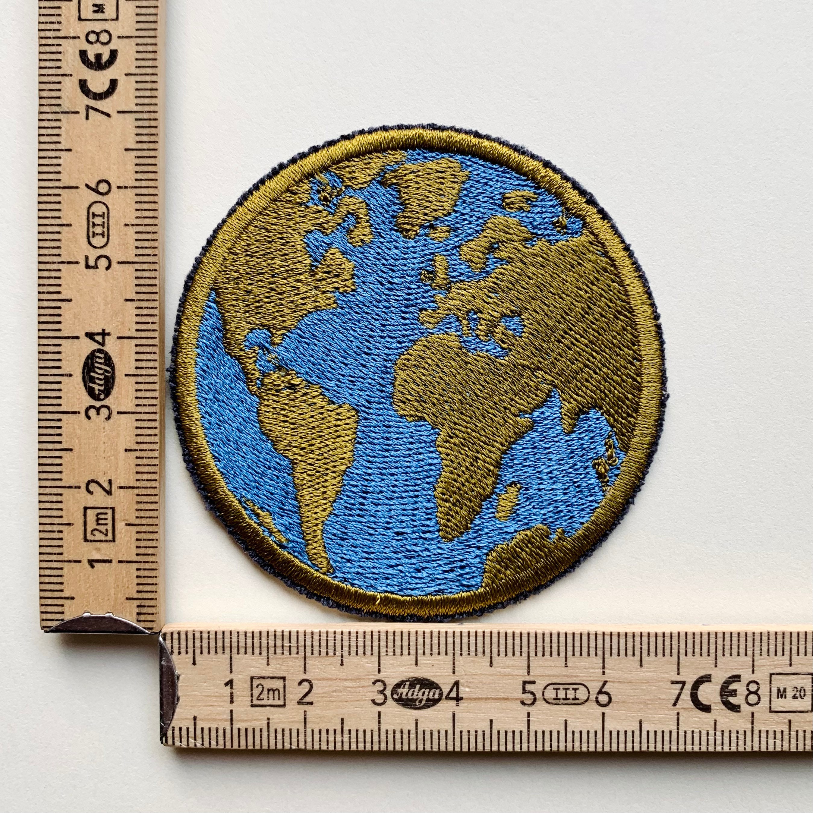 Patch Planet Earth Applique Patch Sign Logo Embroidery Organic - Etsy