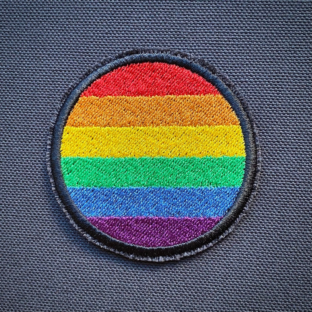 LGBTQ Planet Progress Pride Patch Sign Logo Embroidery Organic - Etsy