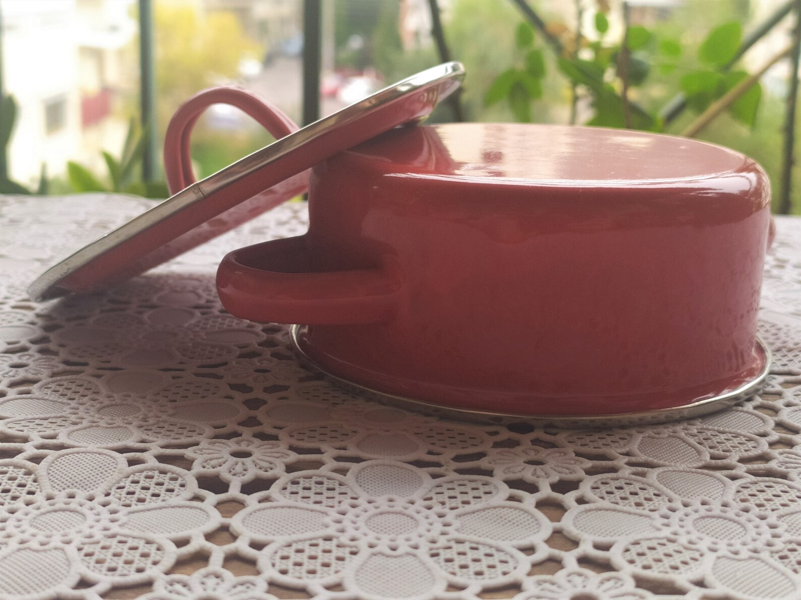 Undersized Enamelled Vintage Tiny Pot Decorative Cooking - Etsy