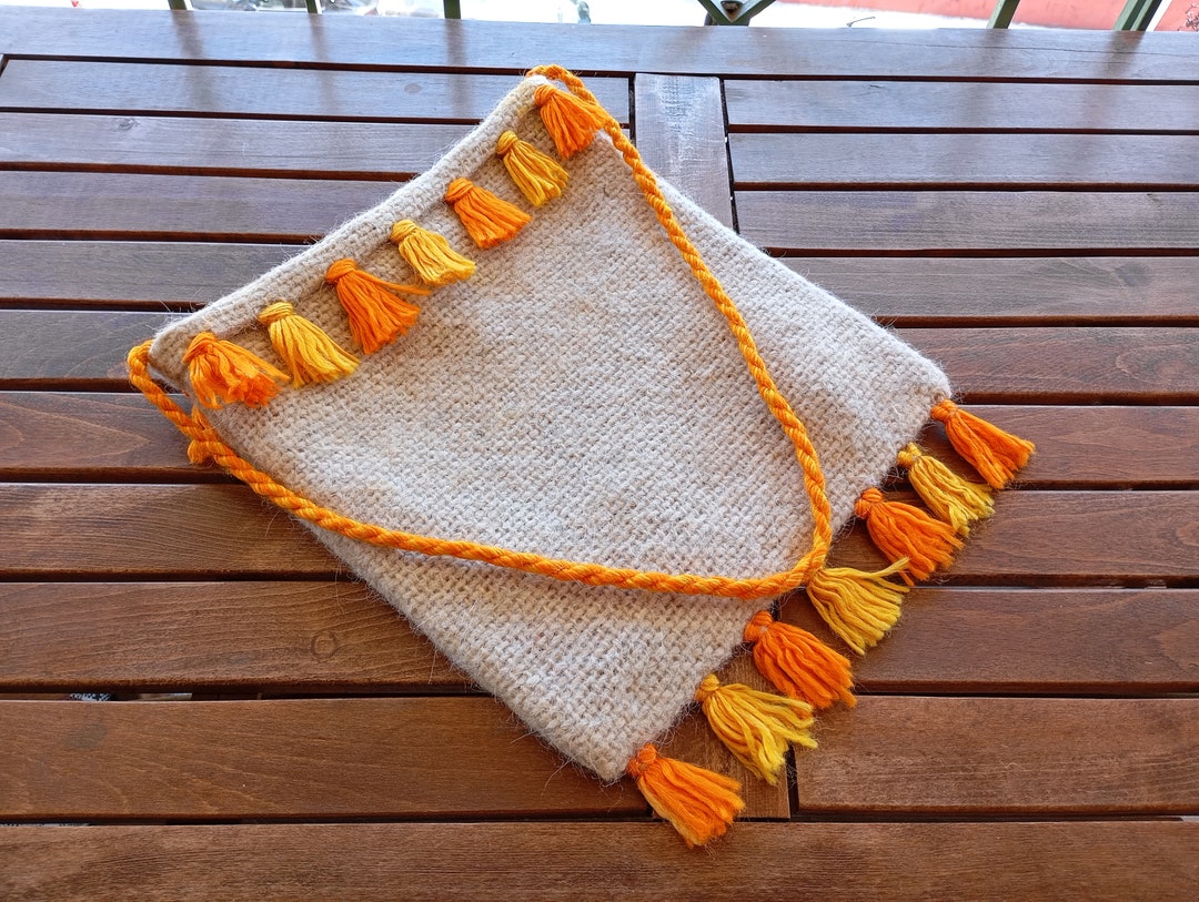 Greek Woven Tagari Bag Decorative Touristic Traditional Shoulder Bag ...