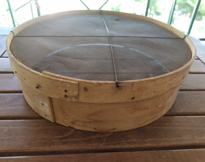 Greek Bentwood Flour Sieve Natural Handmade Antique Style Sifter ...