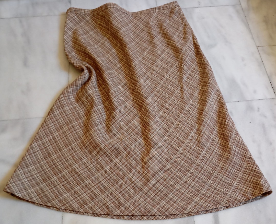 Skirt Turnover Brand 00's Y2K Clothing Women's Vintage Clothes Size 42 ...