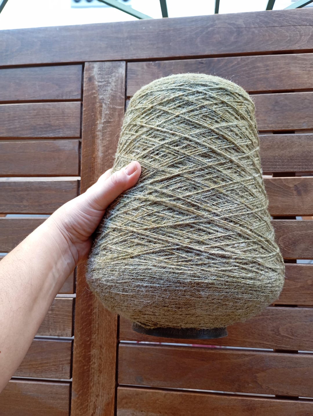 Greek Sheep Yarn Wool Natural for Knitting or Other Uses, Weighs 1250 ...
