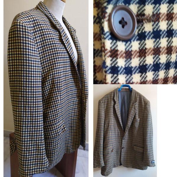 Checkered Coat - Etsy
