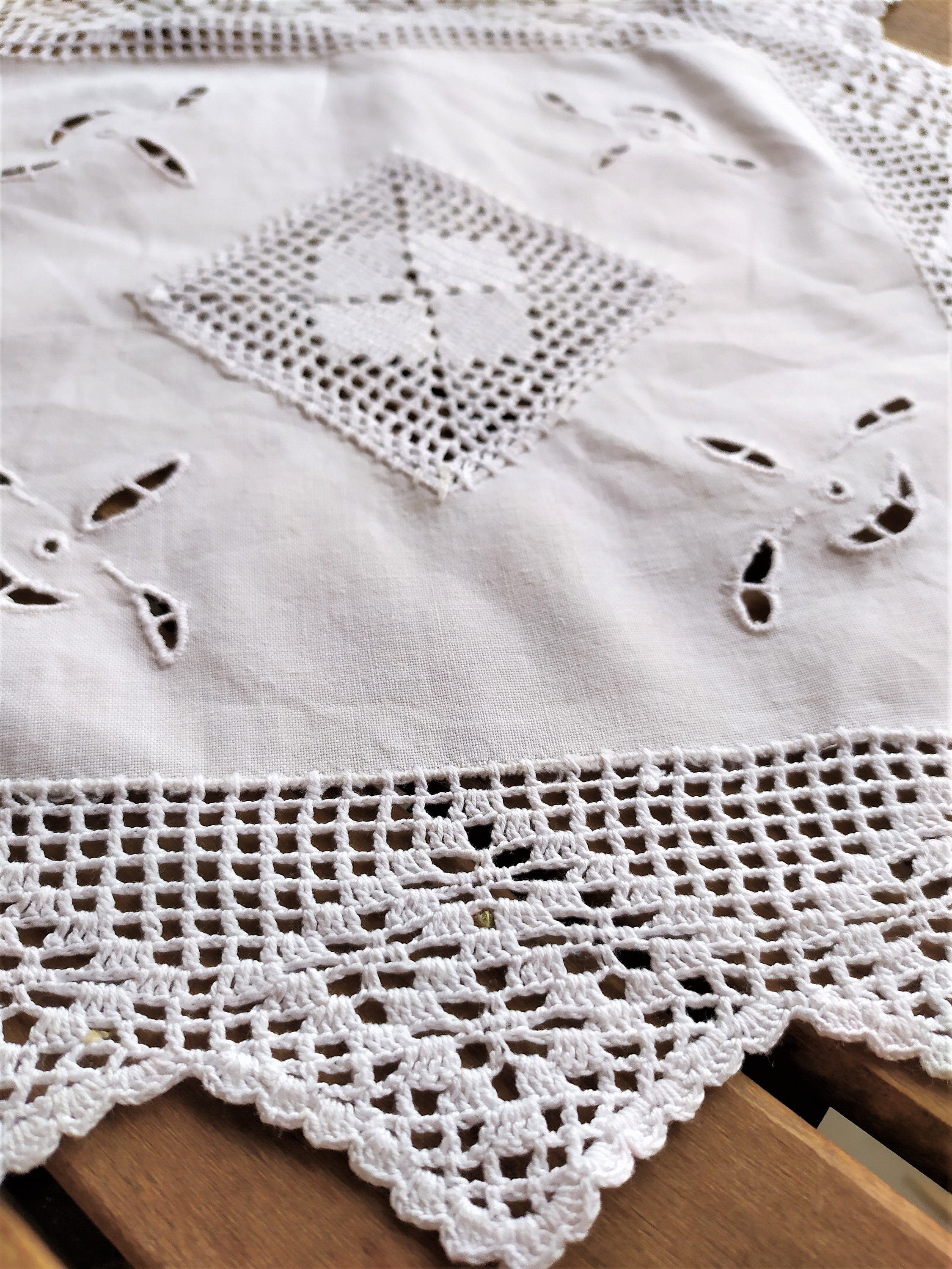 Greek Crochet / Crochet Square / Vintage Greek Chrochet - Etsy