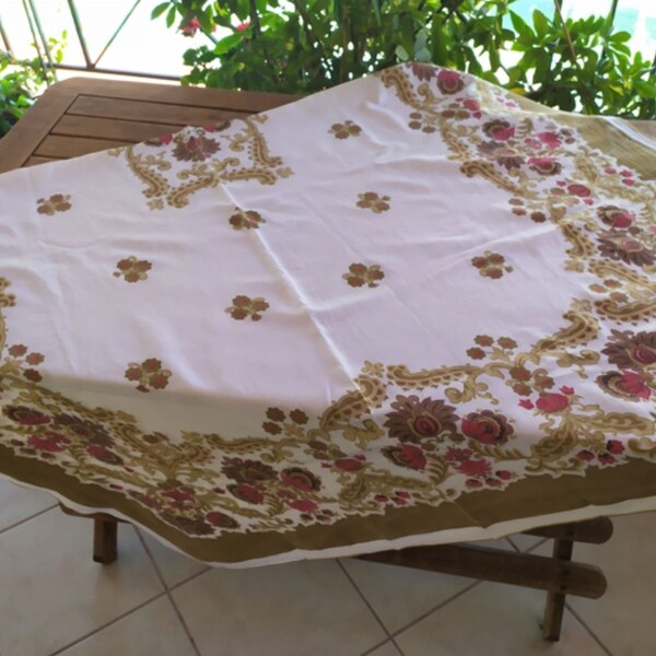 Retro Tablecloths - Etsy