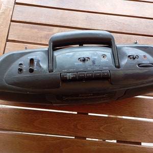 Vintage 90s Philips Radio Cassette Record Players Kassetten-recorder ...