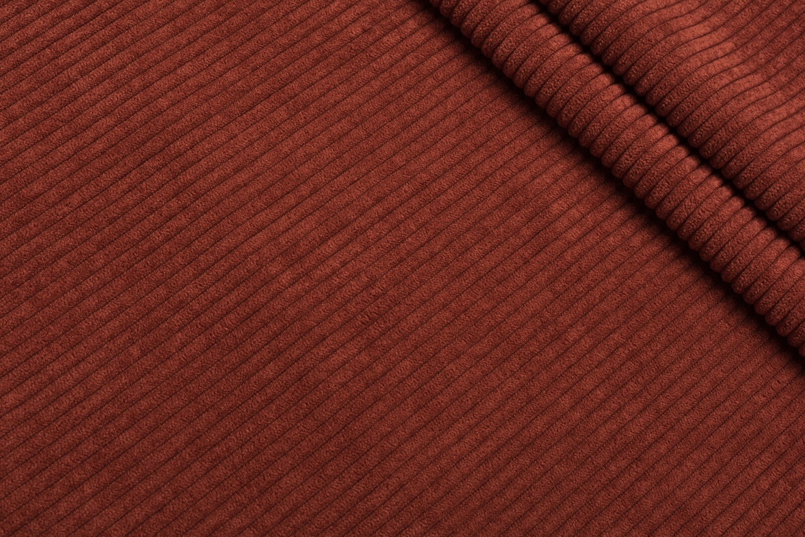 Terracota Corduroy Fabric Velvet Fabric 150cm 59" Wide - 242 Gsm 7.2 Oz ...