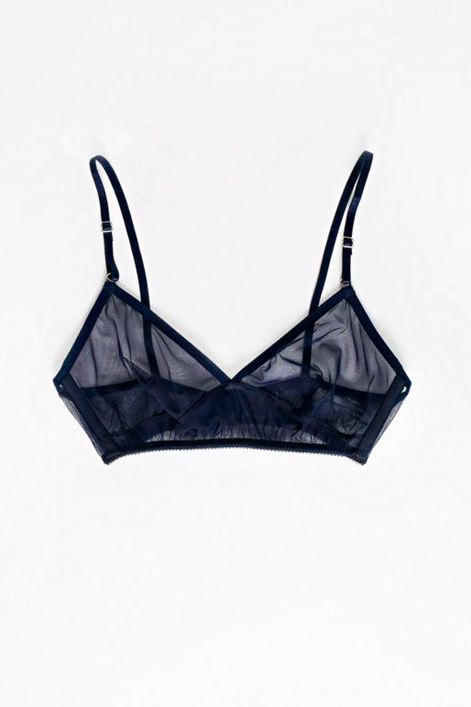 Dark Blue Mesh Fabric Nylon Sheer Fabric Elastic Quality Mesh 4-way ...