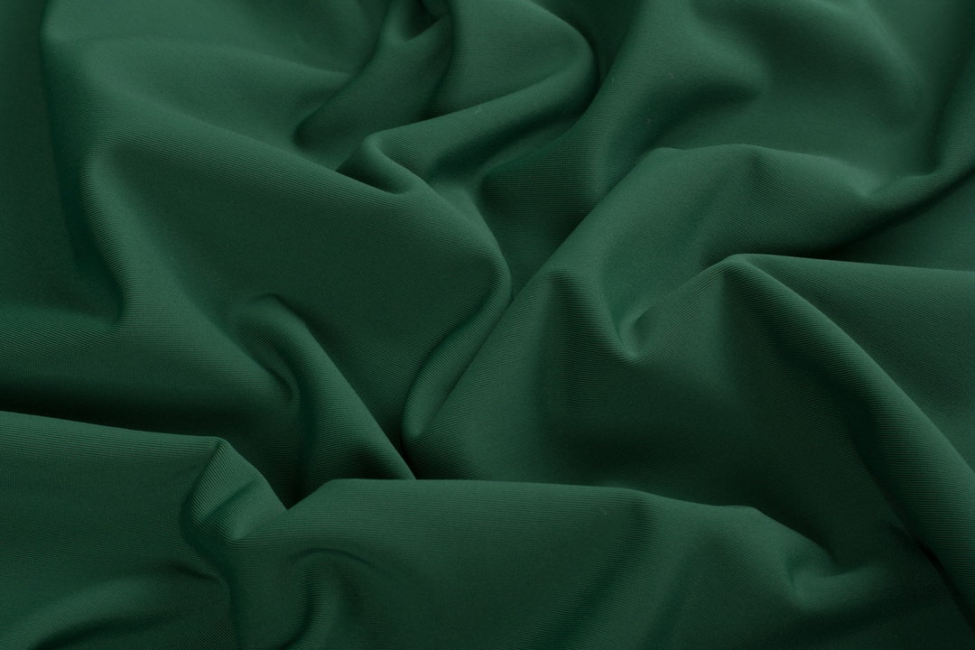 Matte Spandex Swimsuit Fabric Dark Green Spandex Nylon Spandex Fabric ...