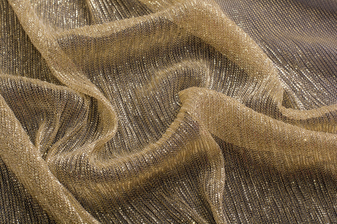Gold Metallic Light Mesh From Dresses Dance Costumes - Etsy