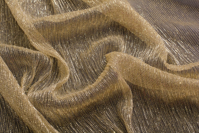 Gold Metallic Light Mesh From Dresses, Dance Costumes, Thematic and ...