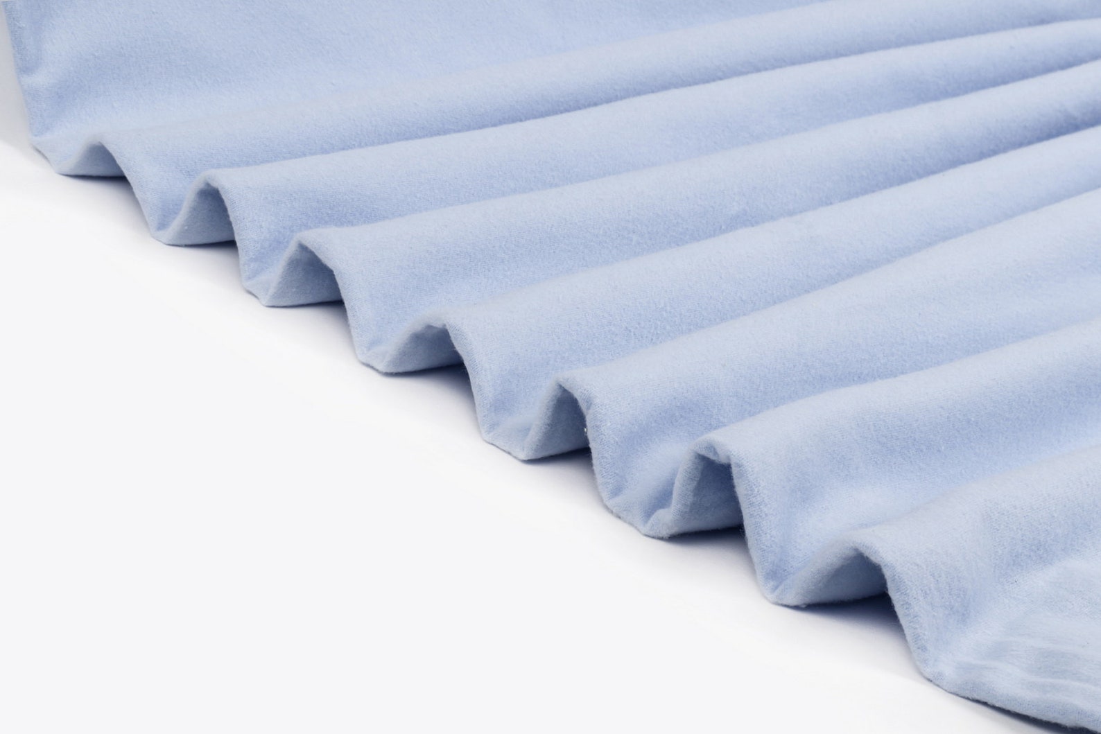 Extra Soft Cotton Flannel Fabric Dusty Blue Brushed Сotton 100% Quality ...