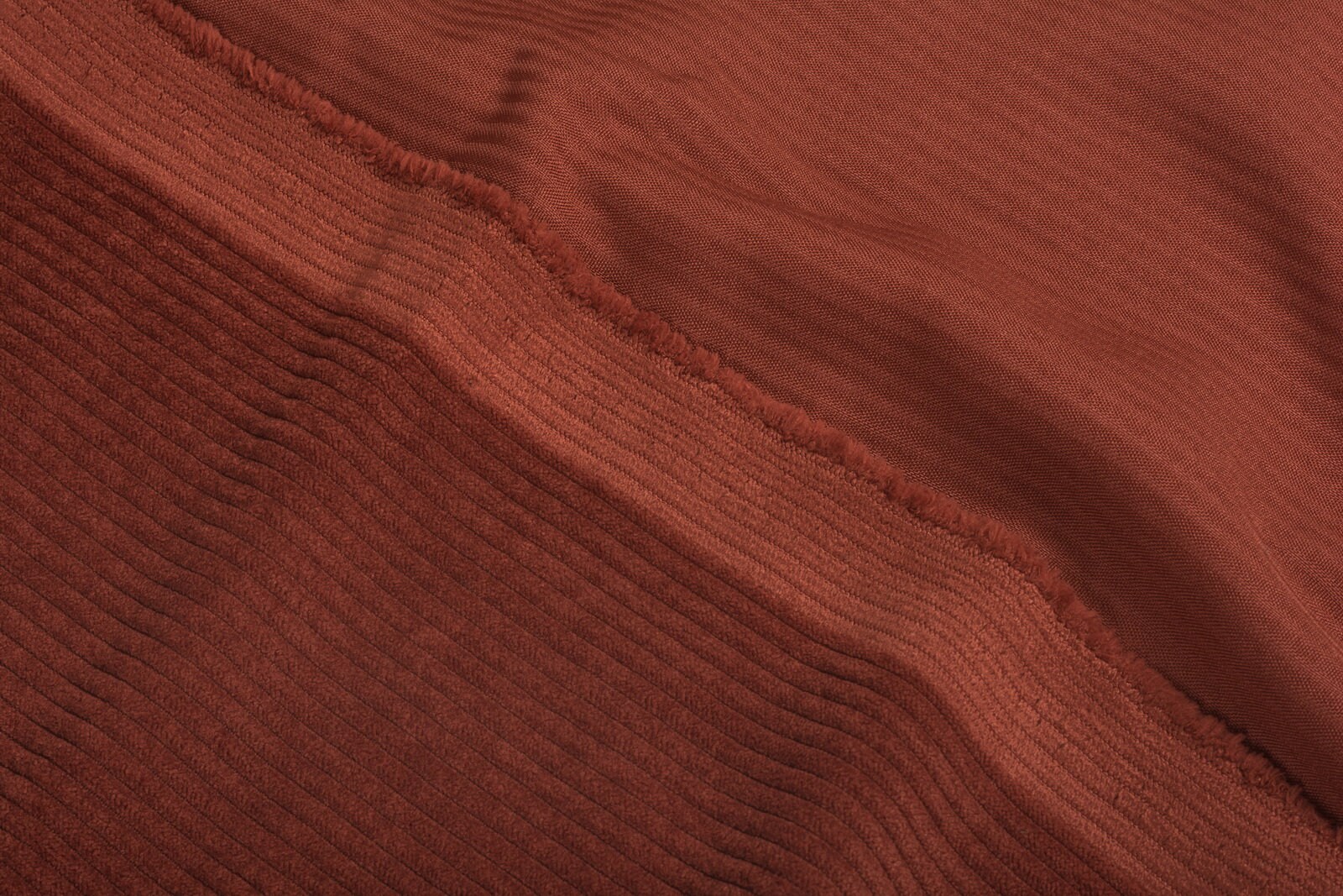Terracota Corduroy Fabric Velvet Fabric 150cm 59 Wide 242 Gsm 7.2 Oz ...
