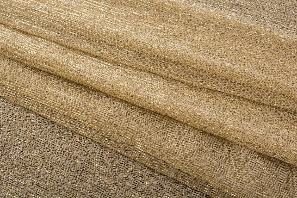 Gold Metallic Light Mesh From Dresses and Dance Costumes | Etsy