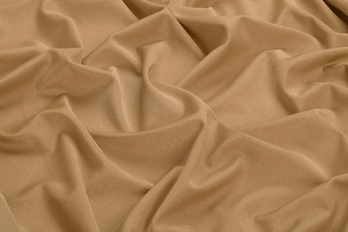 Gold Shine Spandex Fabric Swimwear Fabric Material Bronze - Etsy