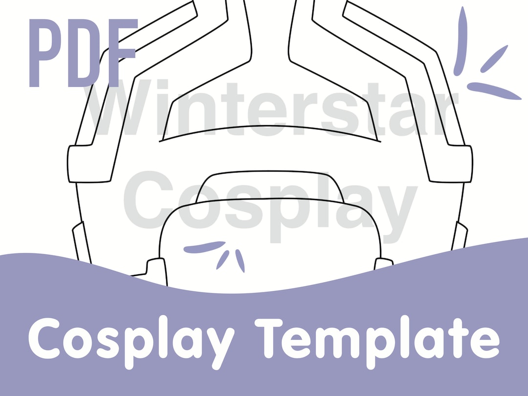 Voltron Bayard Cosplay Template - Etsy