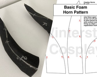 Horn Template | Etsy