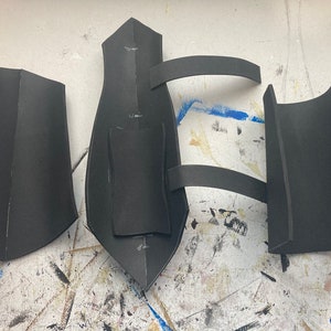 3 Cosplay Arm Bracer Patterns and Instructions for EVA Foam - Etsy