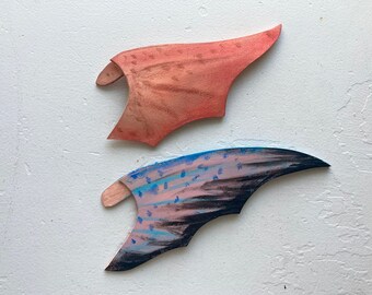 Craft Supplies & Tools costumes Basic Mermaid Ear Patterns for cosplays ...