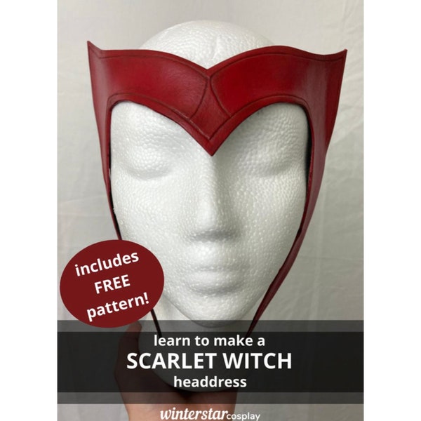 Scarlet Witch Costume Pattern - Etsy