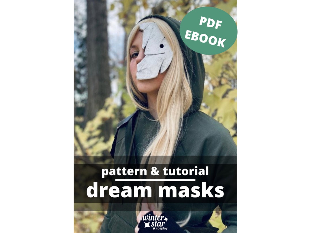 Dream’s Masks Cosplay Tutorial and Patterns - Etsy