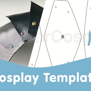 Articulating Shoulder Armor Pattern Digital Templates and Instructions ...